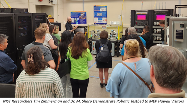 Hawaii MEP Tours the CTL Operational Technology Cybersecurity Laboratory | NIST